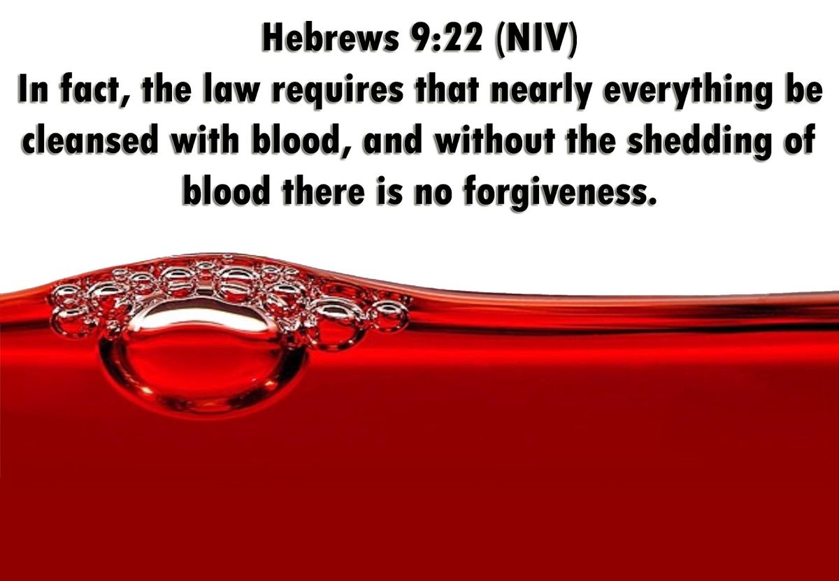 10 reasons Hebrews 9:22 does not teach the shedding of blood for the ...