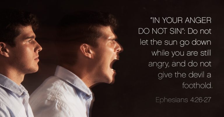 Away with Anger (Ephesians 4:26-27) - Redeeming God