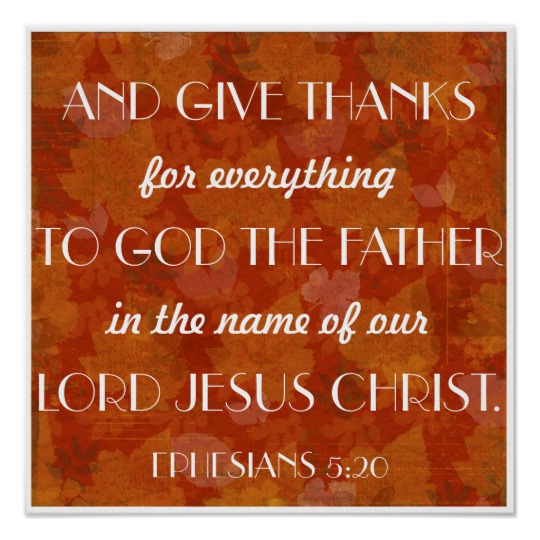 How to Know you are Filled with the Holy Spirit: Give Thanks (Ephesians ...