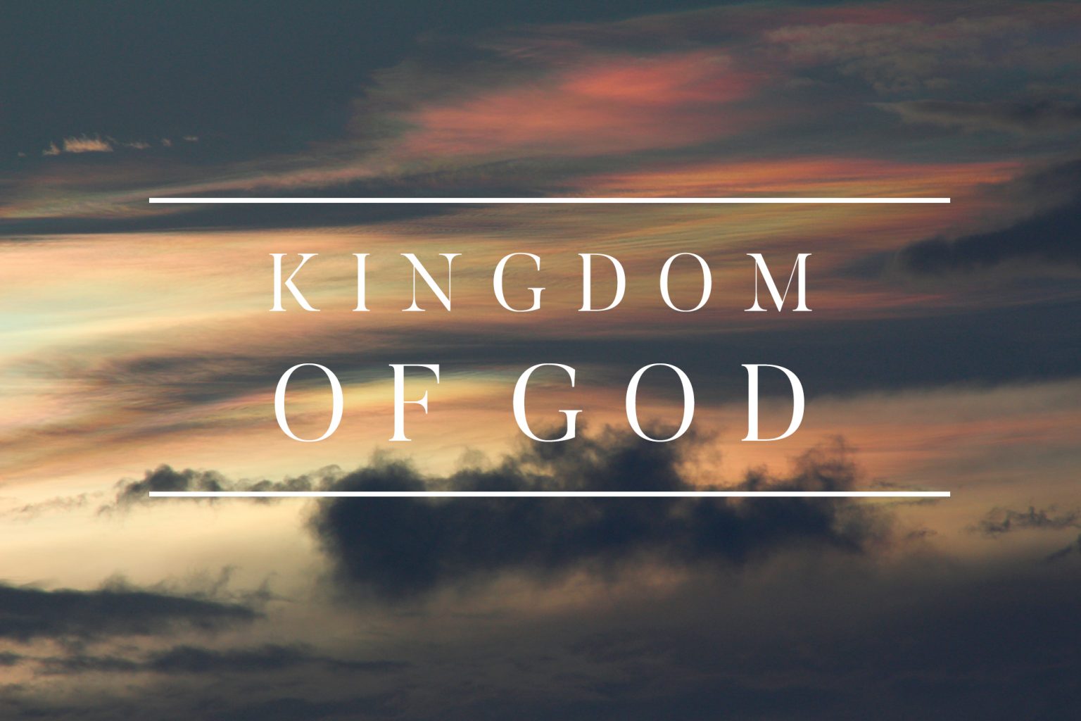 kingdom of god Archives - Redeeming God
